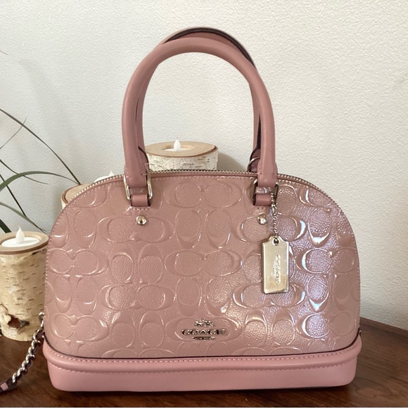 Coach | Bags | Coach Mini Sierra Crossbody Blush Pink | Poshmark